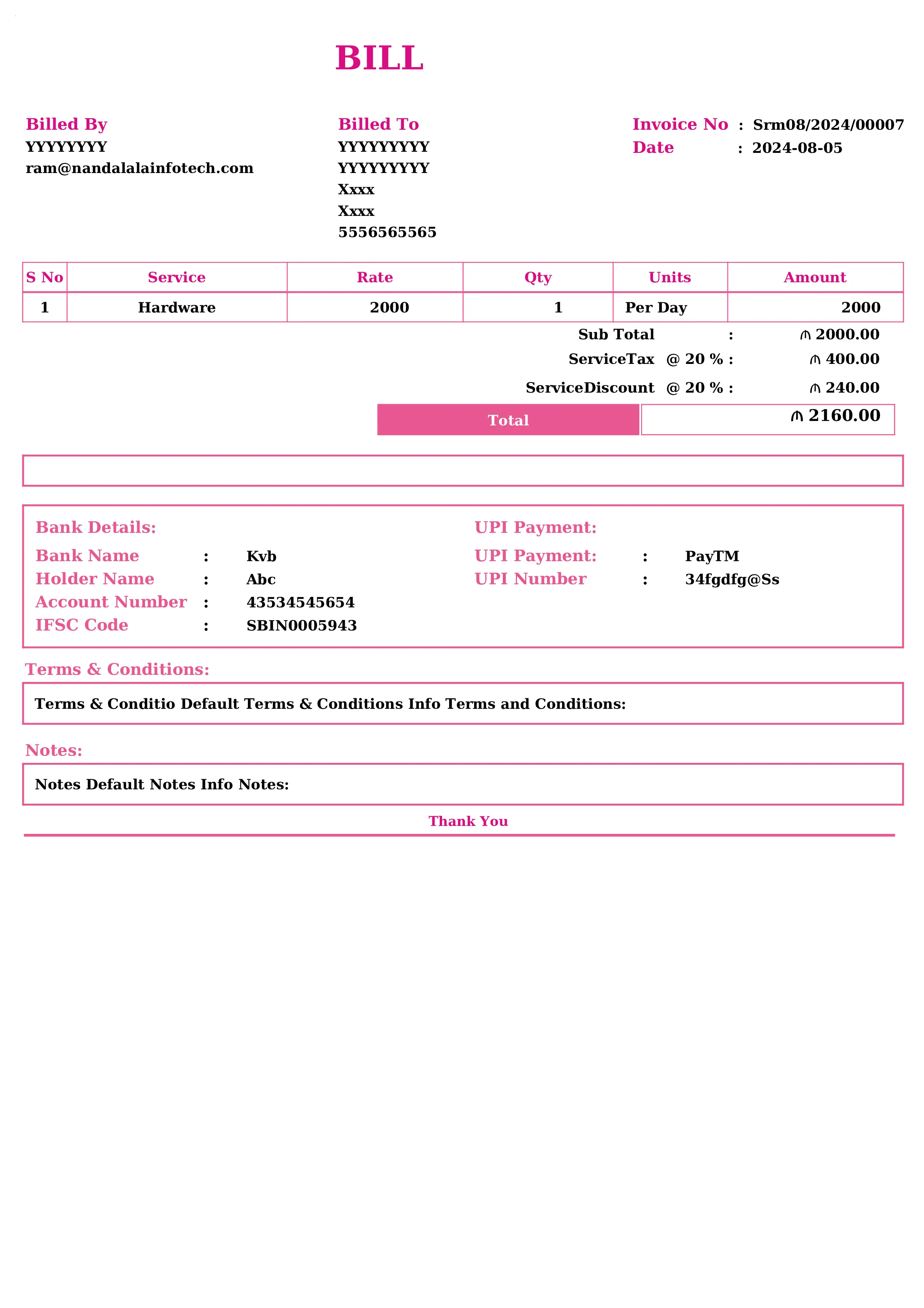 InvoiceFree — Bill Generator,Creator,Maker