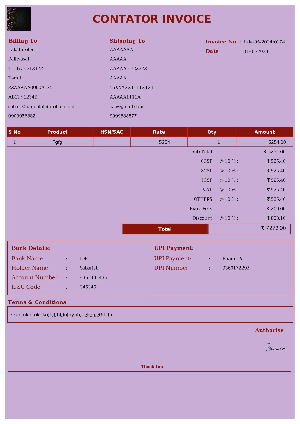 Contractor Billing Software: GST & Project Invoices | InvoiceFree