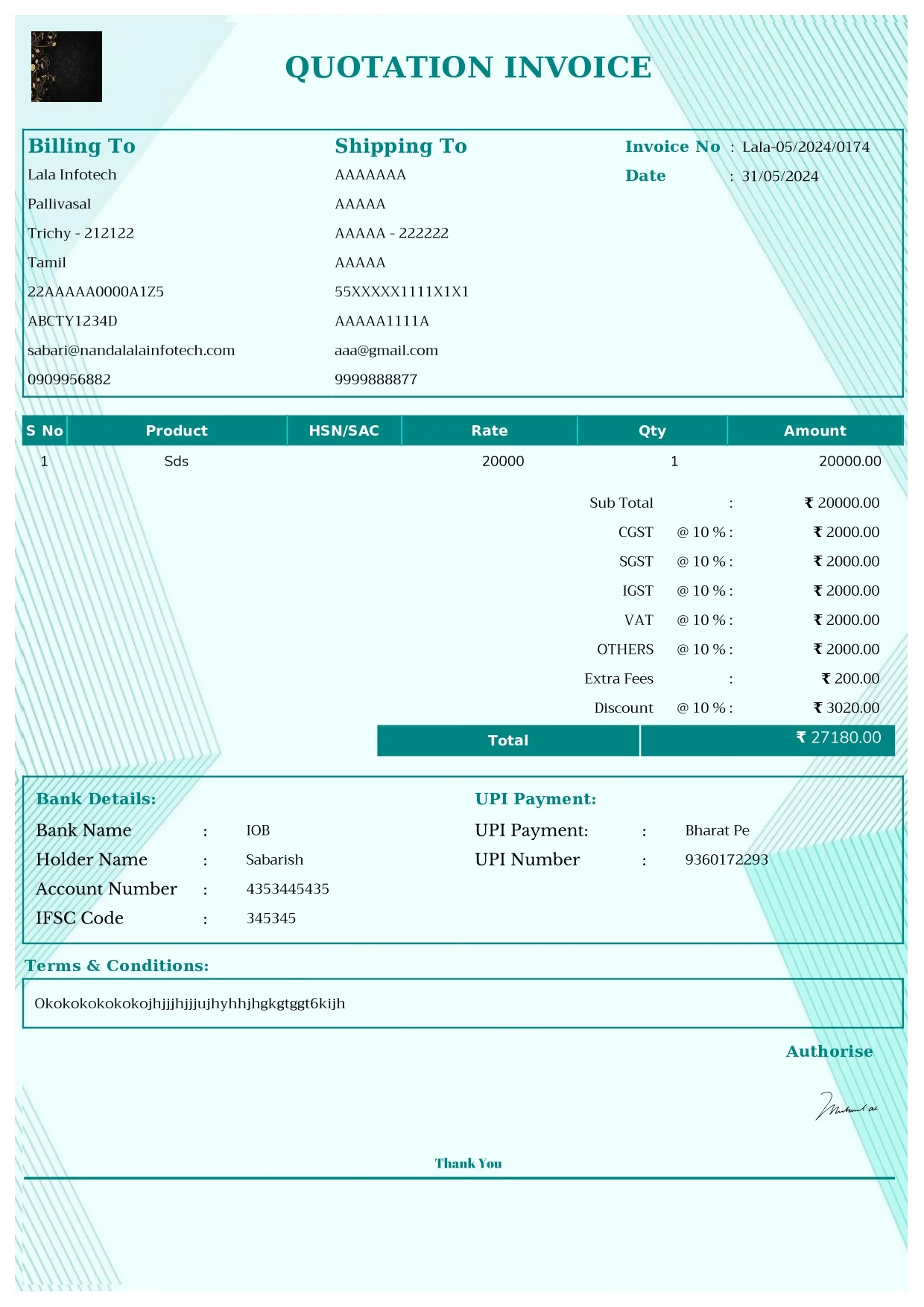 Create Free Quotation & Estimate Invoice Online | InvoiceFree
